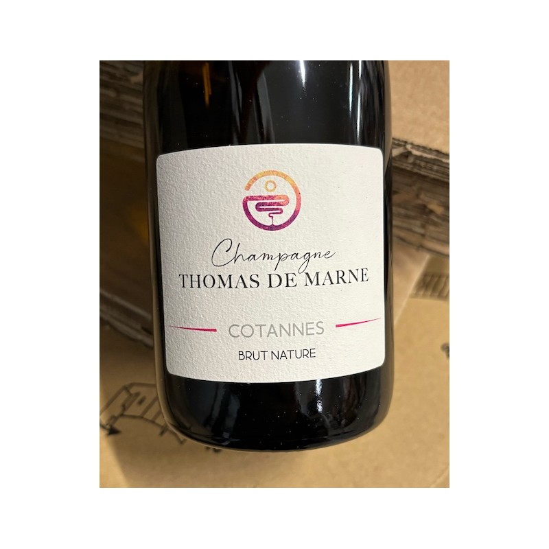 Thomas de Marne Champagne Blanc de Noirs Zéro Dosage Cotannes 2019