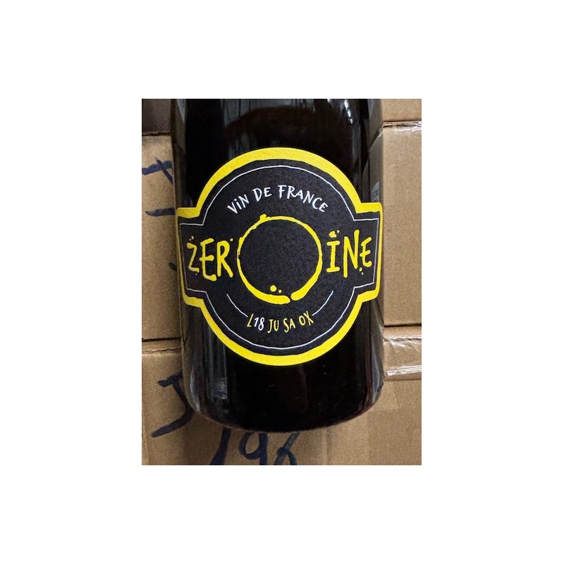 Zéroïne Vin de France blanc L18JuSaOx
