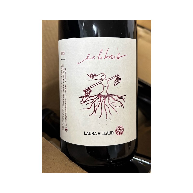 Laura Aillaud Vin de France rouge Ex Libris 2023