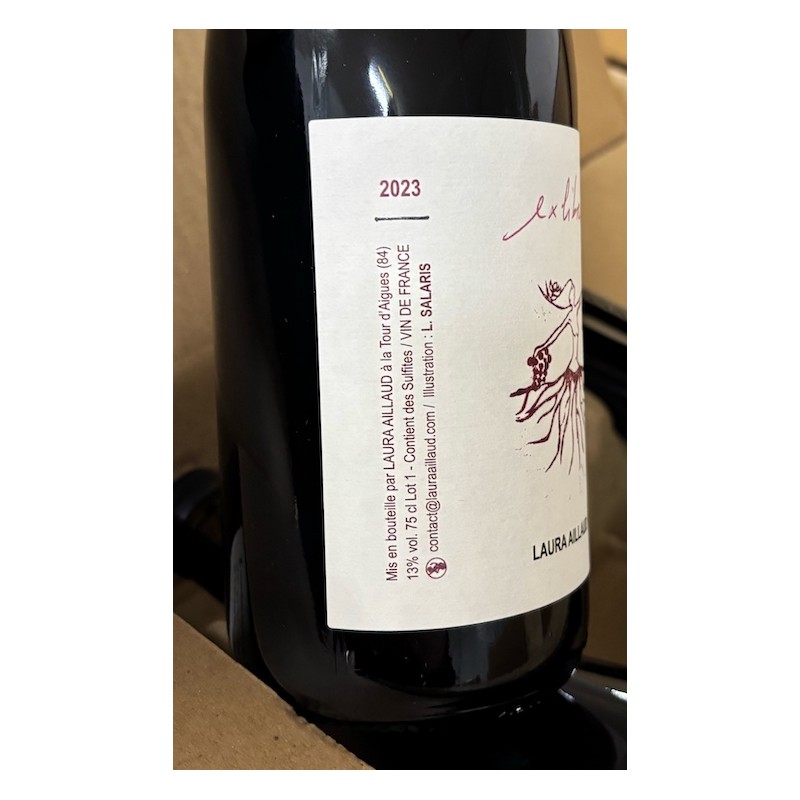 Laura Aillaud Vin de France rouge Ex Libris 2023