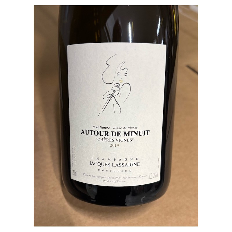 Jacques Lassaigne Champagne Brut Nature Blanc de Blancs Autour de Minuit