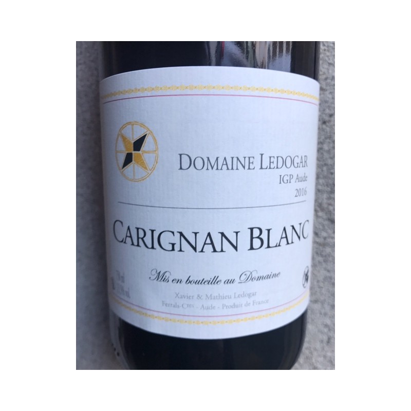 Domaine Ledogar Vin de France Carignan Blanc Foudre 2021