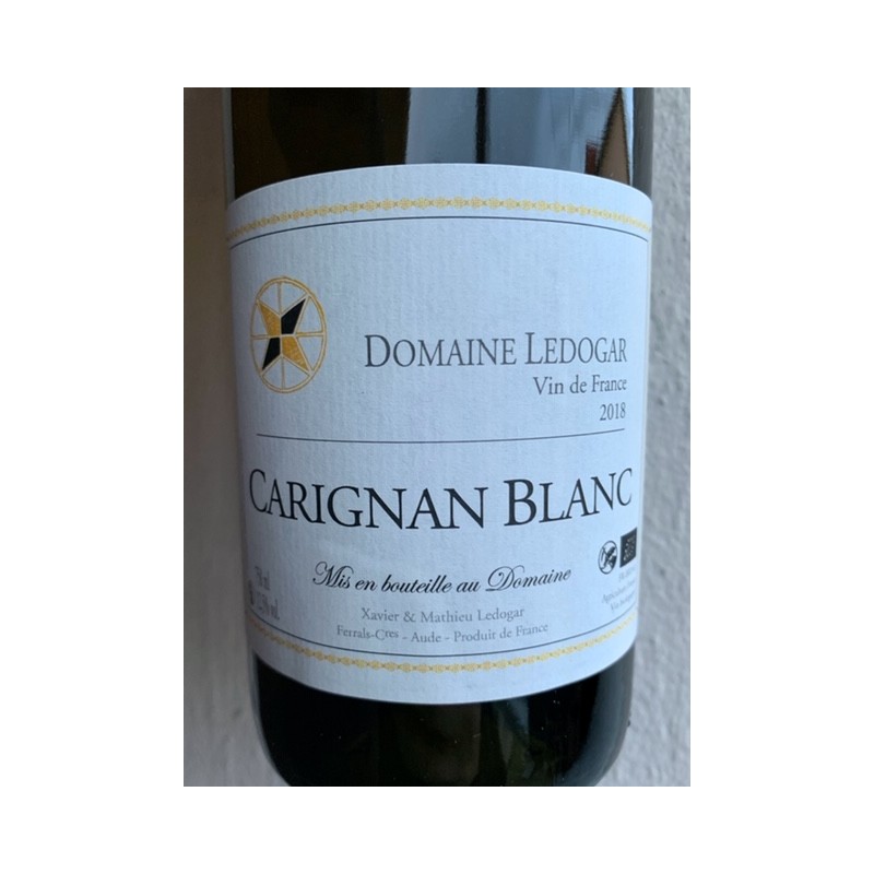Domaine Ledogar Vin de France Carignan Blanc 2018