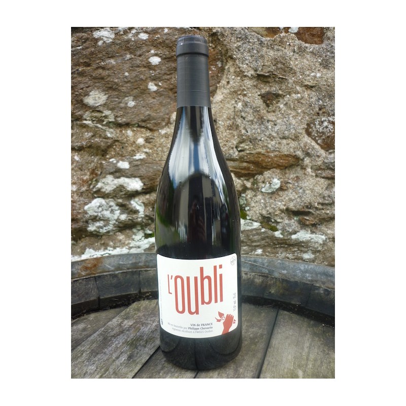 Philippe Chevarin Vin de France rouge L'Oubli 2019