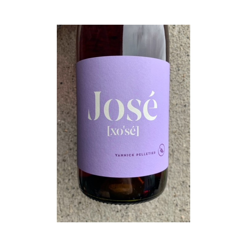 Yannick Pelletier Vin de France rosé José 2019