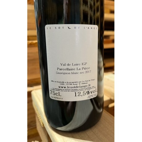 Le Sot de l'Ange IGP Val de Loire blanc La Pièce 2017