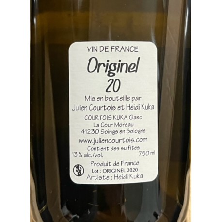 Julien Courtois et Heidi Kuka Vin de France blanc Originel 2020