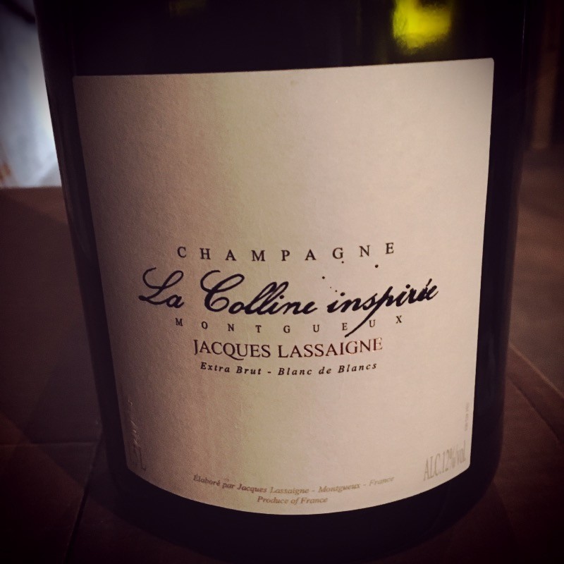 Jacques Lassaigne Champagne Extra Brut Blanc de Blancs La Colline ...