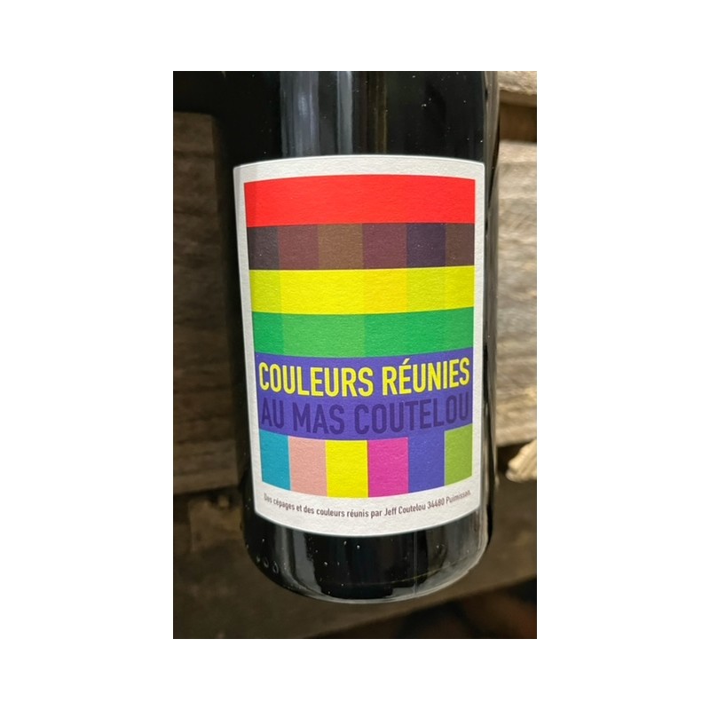 Jean-François Coutelou Vin de France rouge Couleurs Réunies 2021 magnum