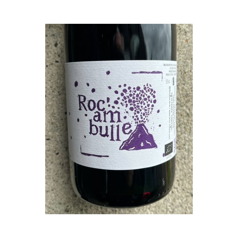 Domaine Le Roc Vin de France rouge pet nat Roc-Ambulle 2022