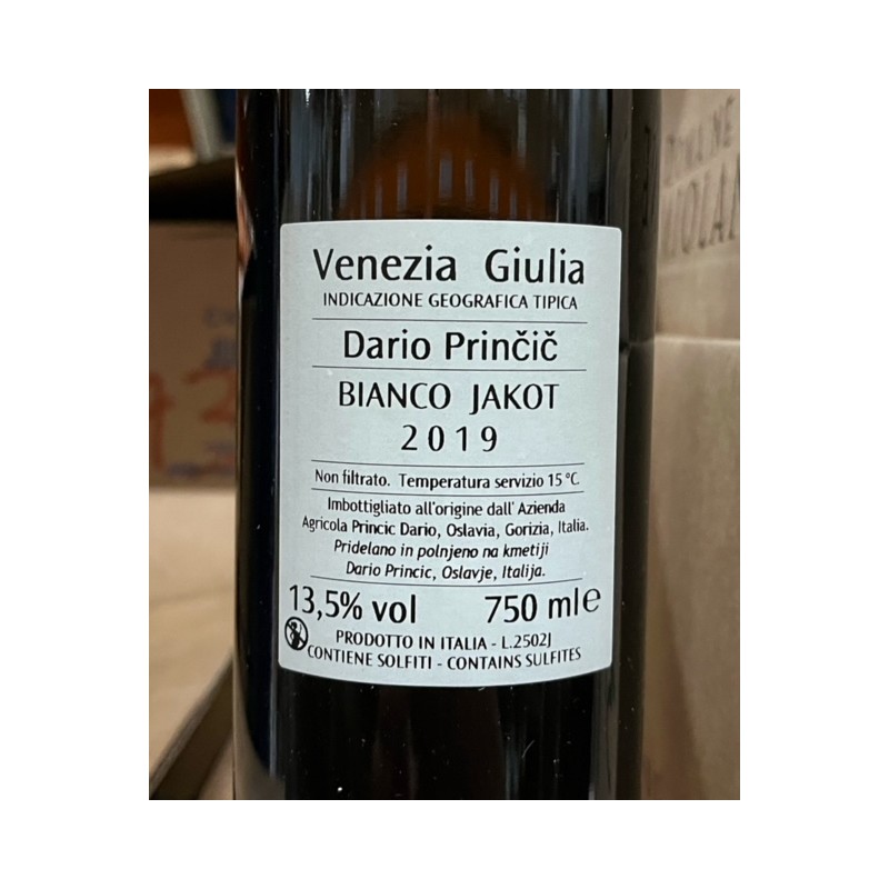 Dario Princic Venezia-Giulia blanc Jakot 2019