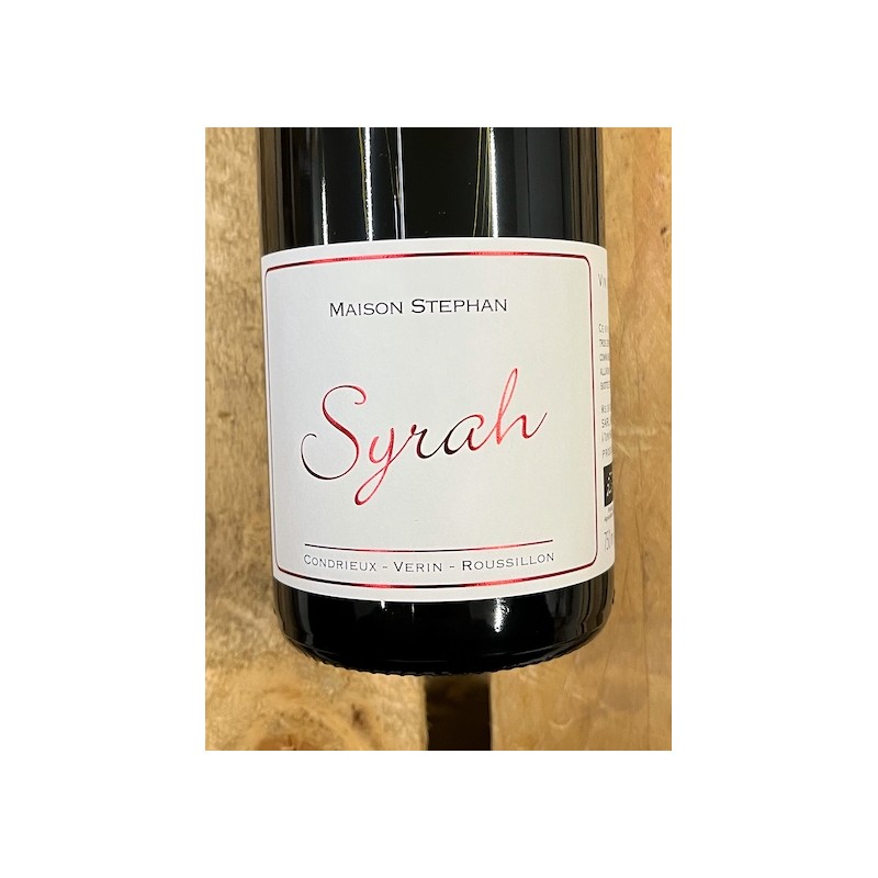 Maison Stéphan Vin de France Syrah de Condrieu et Vérin 2023