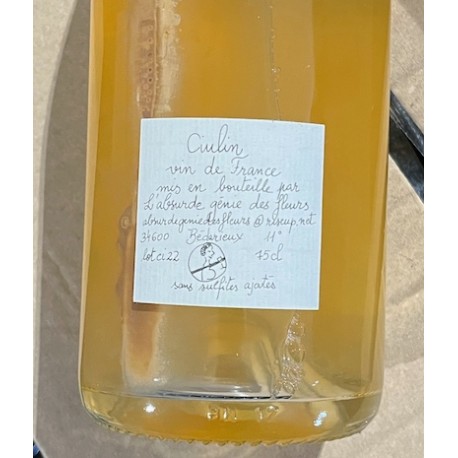 L'Absurde Génie des Fleurs Vin de France blanc Ciulin 2022