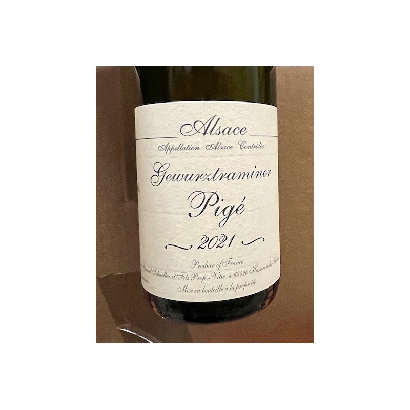 Domaine Schueller Alsace Gewurtztraminer Pigé 2021