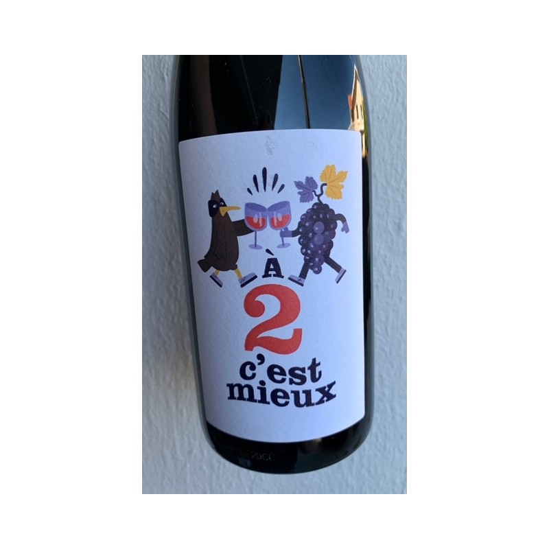 Romain Le Bars & Julien Daumas Vin de France rouge A 2 C'est mieux 2022